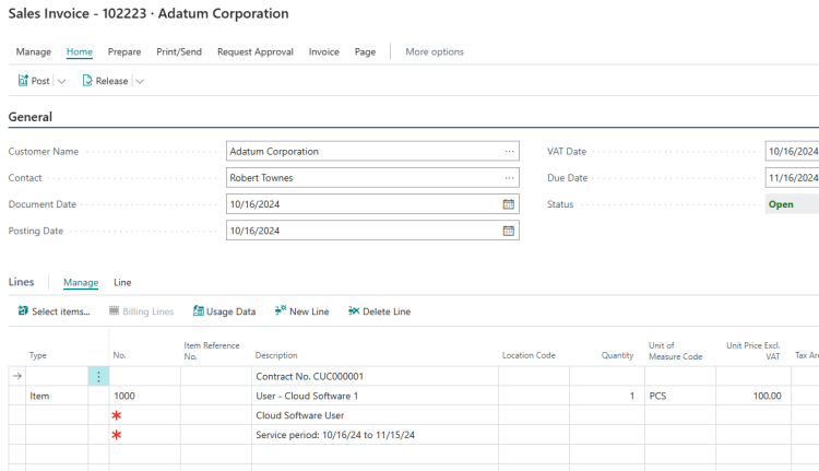 Dynamics 365 Business Central: Intro to Subscription Billing – Miljan's ...