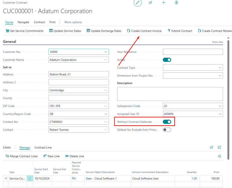 Dynamics 365 Business Central: Intro to Subscription Billing – Miljan's ...