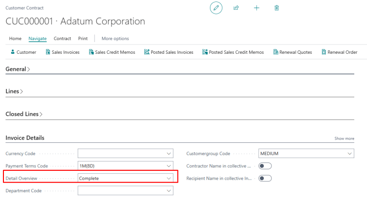 Dynamics 365 Business Central: Intro to Subscription Billing – Miljan's ...