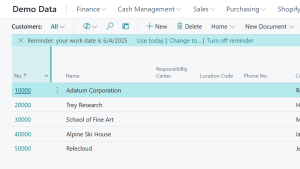 Understanding the Contoso Demo Data Tool in Business Central – Miljan's ...