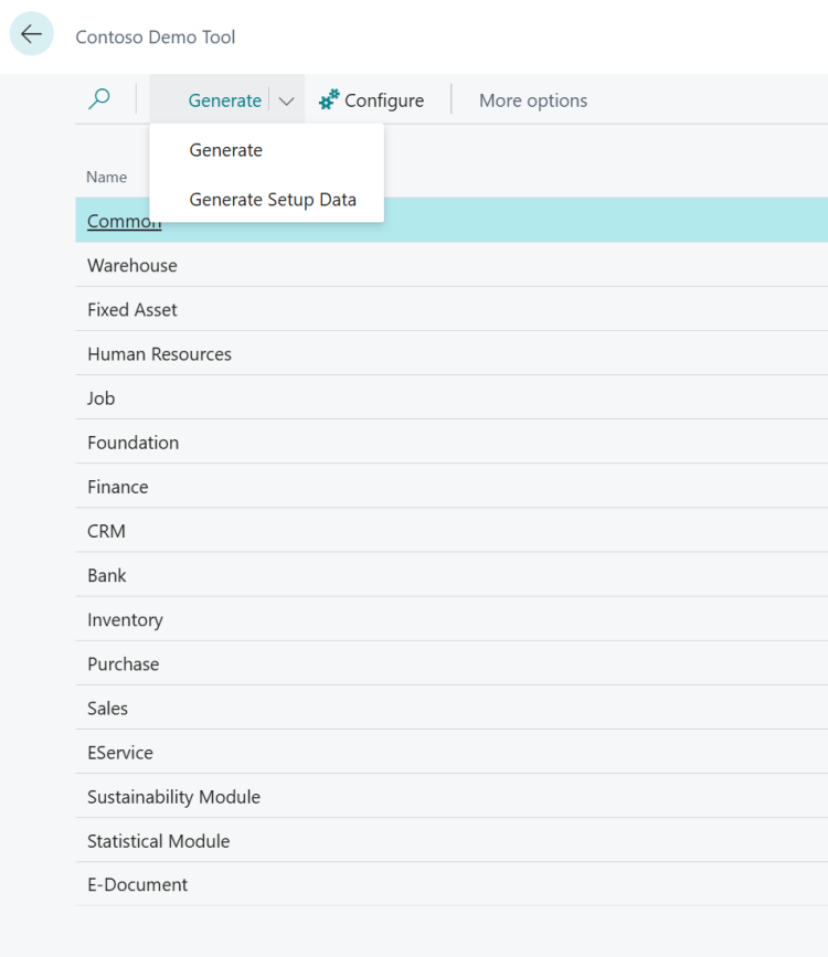 Understanding the Contoso Demo Data Tool in Business Central – Miljan's ...